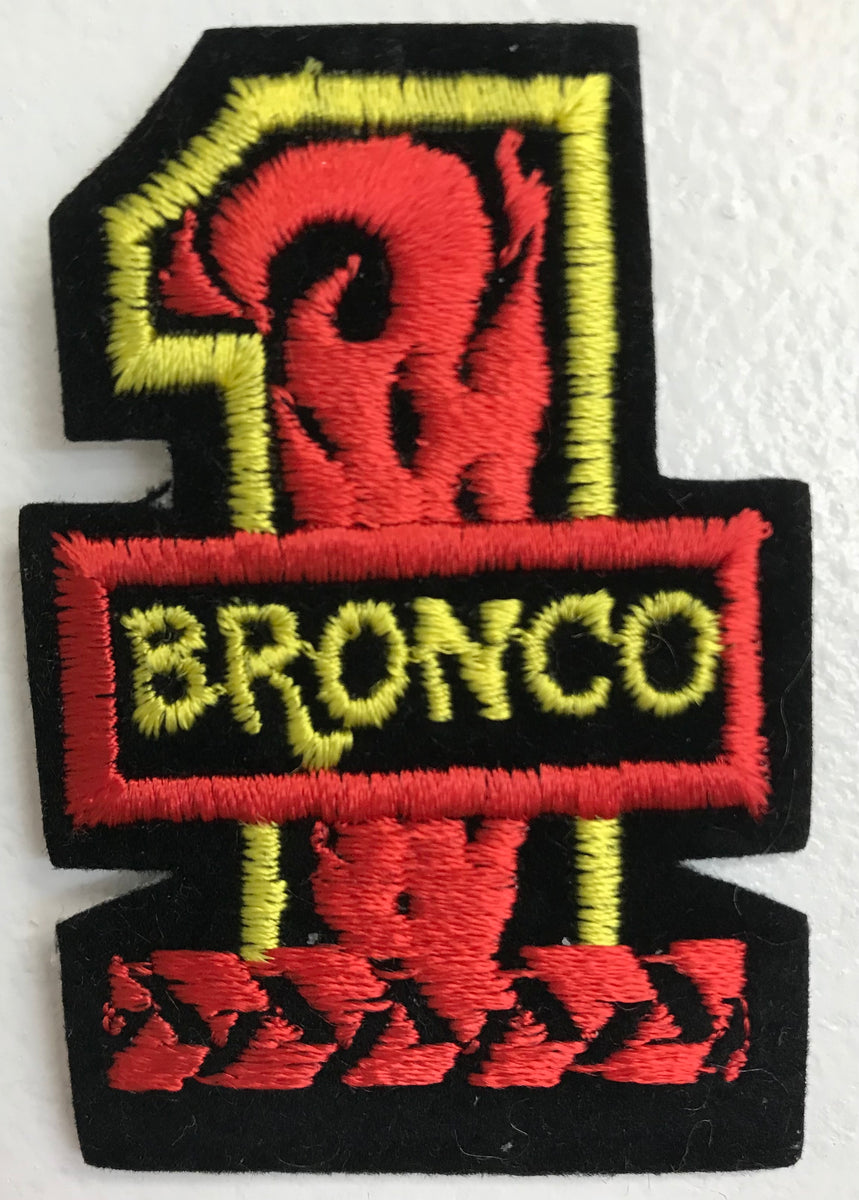 Vintage Ford Bronco #1 Patch – COLD CREEK HAT CO.