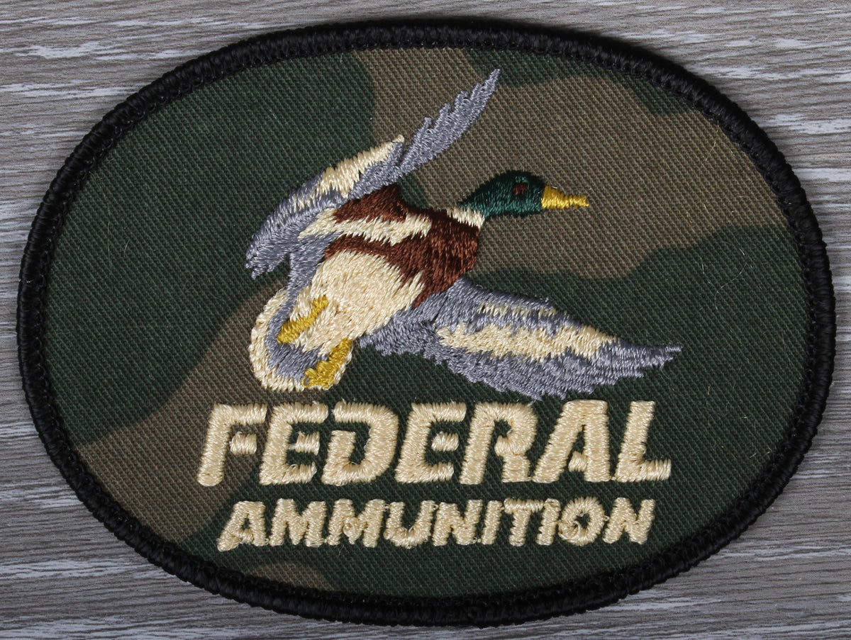 Vintage Federal Ammunition Patch Camo - Rare – COLD CREEK HAT CO.