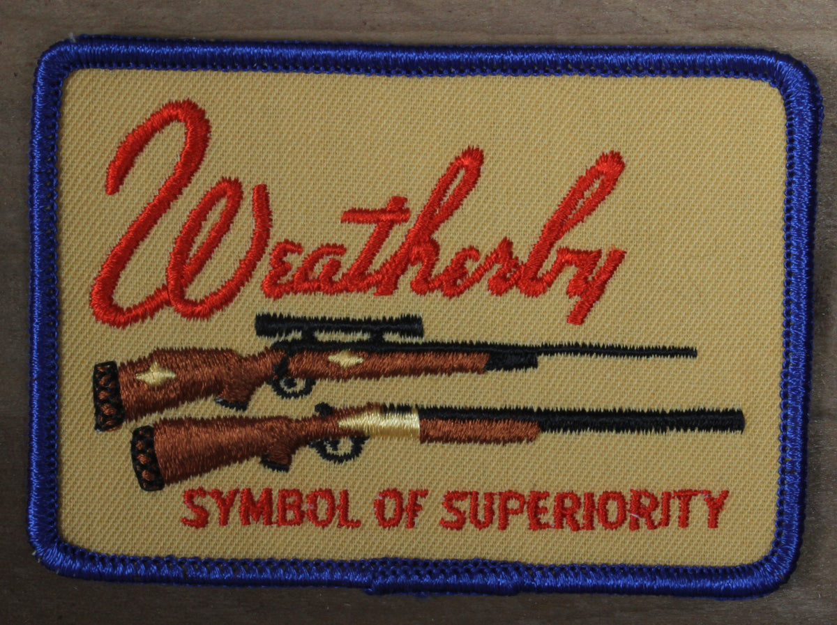 Vintage Weatherby Shotguns Patch – COLD CREEK HAT CO.